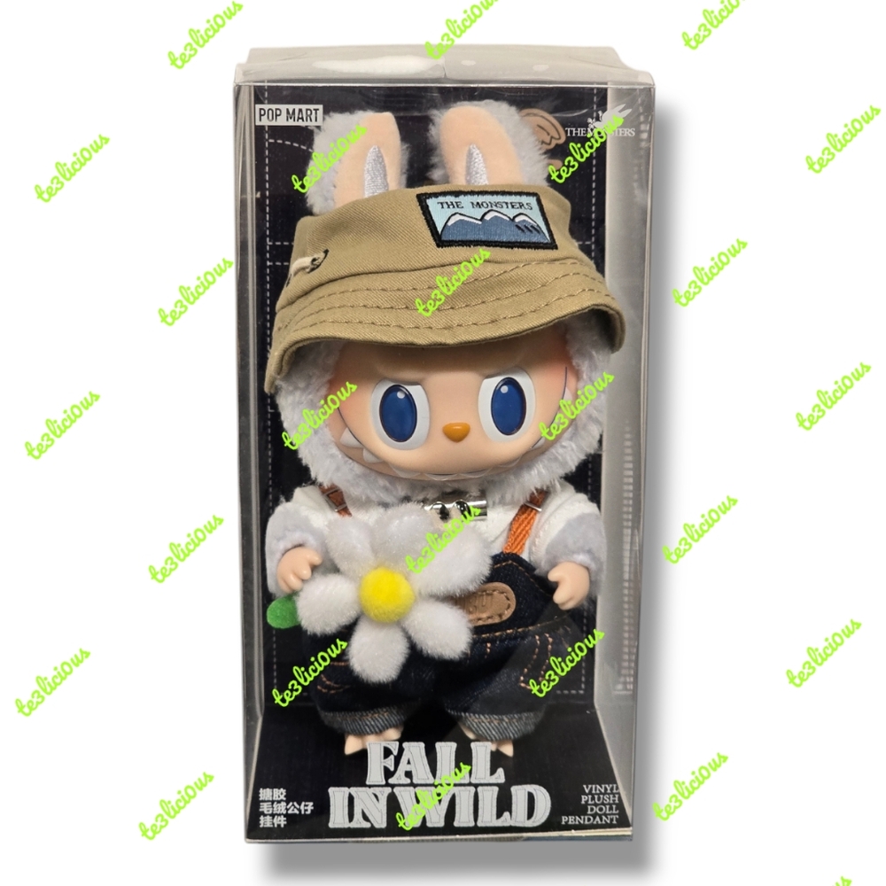 POPMART LABUBU FALL IN WILD VINYL PLUSH PENDANT NWT - Gem